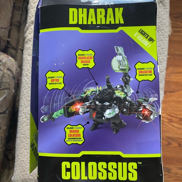 Sega | Toys | Bakugan Gundalian Invaders Dharak Colossus Nib Brand New ...
